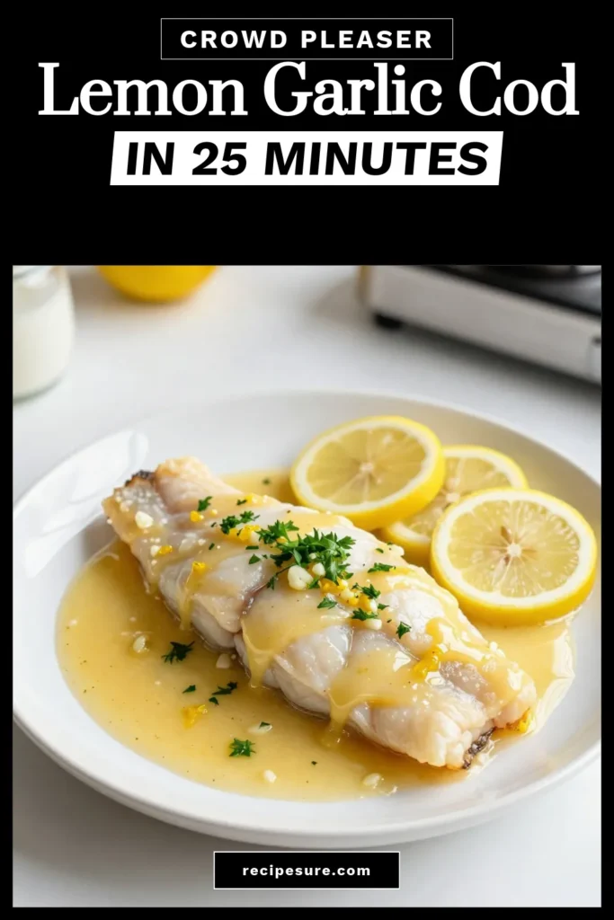 Lemon Garlic Butter Cod Simple Flavorful Delight - Recipesure